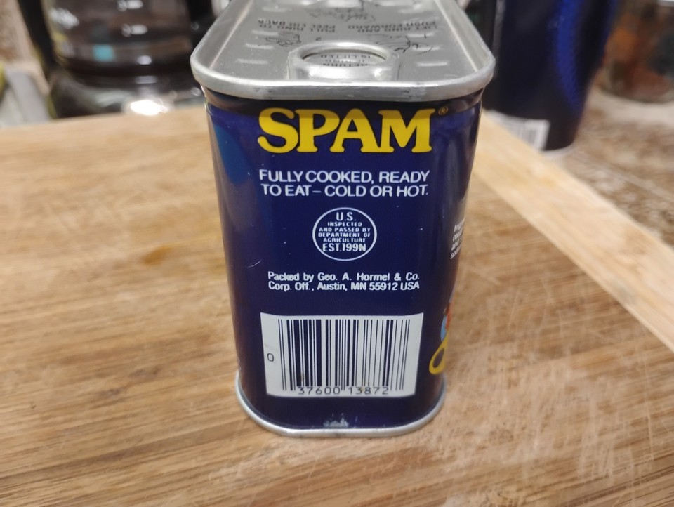 One Of The Oldest Unopened Cans Of Spam In The World. 1990-1992 | eBay