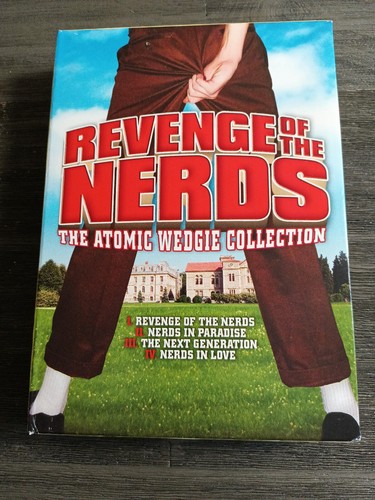 Revenge of the Nerds: The Atomic Wedgie Collection I-IV Out Of Print 4-Disc DVD | eBay