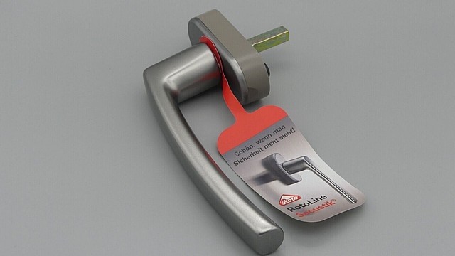 ROTO Fenstergriff RotoLine Secustik Titan F9 Grundplatte Titan ...