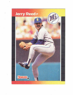 Jerry Reed Seattle Mariners Pitcher #657 Donruss 1989 #Baseball Card | eBay