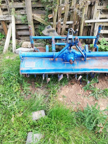 1200 Rotavator Good Working Order New Blades for compact tractor | eBay