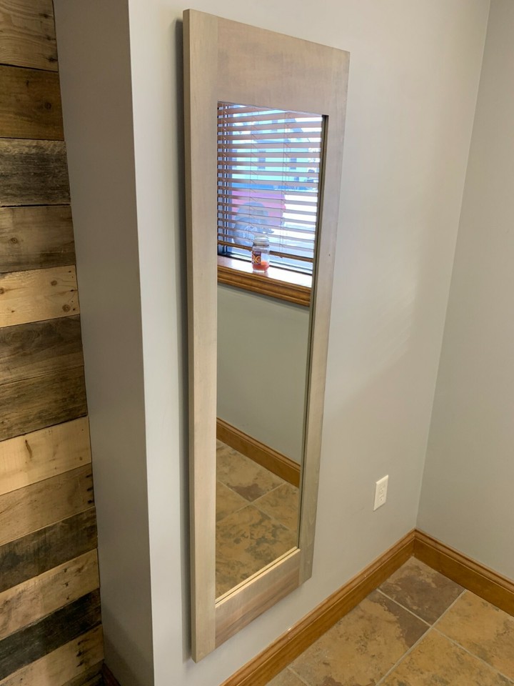 Mirror Safe, Hidden storage mirror In-wall gun safe rifle pistol, COLOR ...