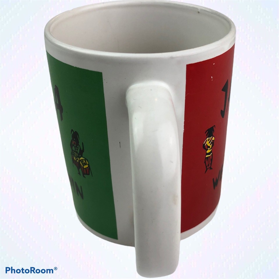 Jamaica We Be Jammin Coffee Mug Cup Reggae Ska Rasta Music Rastafarian ...