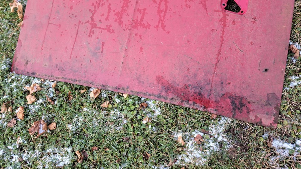 Original 1966 Ford Fairlane Ranchero GT GTA Hood With Inserts 66 WHOLE ...