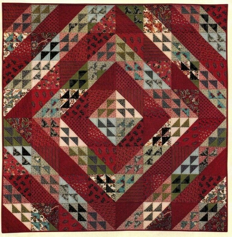 Red Sky At Night Quilt Pattern Pieced JR | eBay