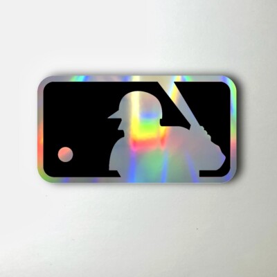 Holographic MLB Logo Sticker | Custom Sizes Available | High-Quality | eBay