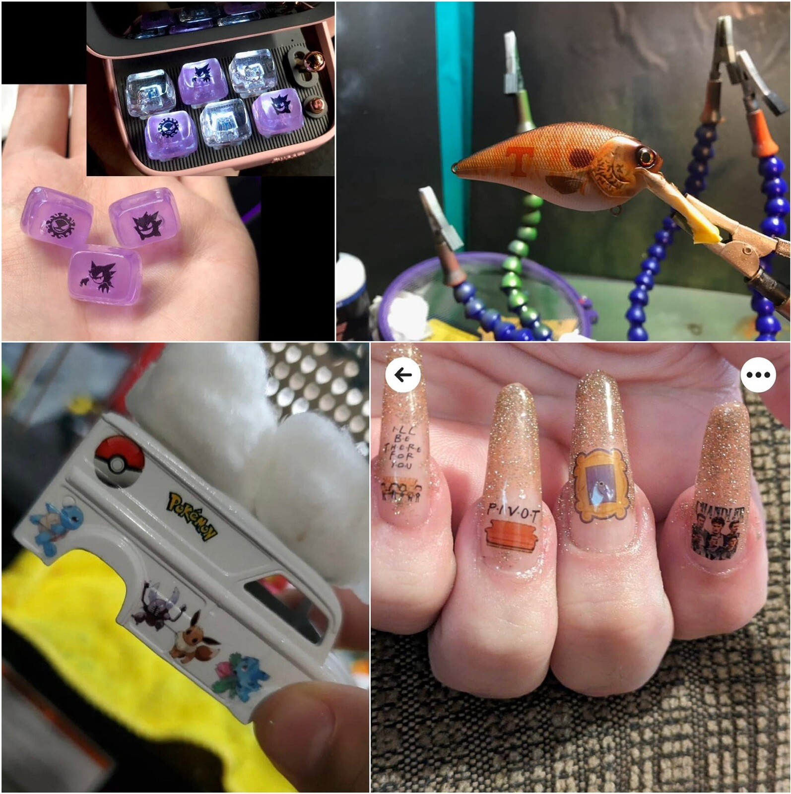 TN Vols Football Waterslide Nail Art Decals Set Of 50 Instructions ...