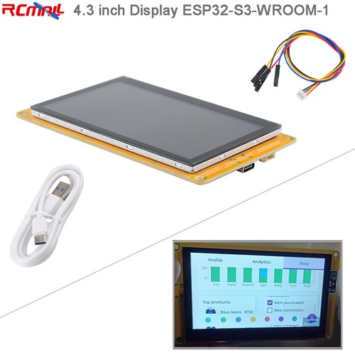 4.3" inch ESP32-S3 Display Screen TFT LCD Module 480x272 800x480 ...