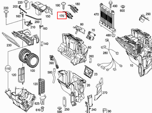 932me1010 Heater Motor Resistor Mercedes-Benz VITO for sale online ...