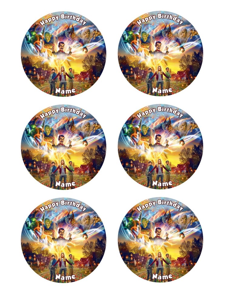 GOOSEBUMPS Party Edible Cake topper image | eBay