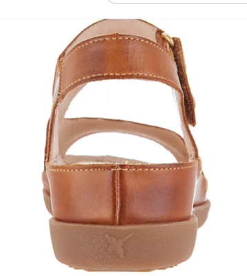 Pikolinos Leather Ankle Strap Sandals Cadaques Brandy Clearance ...
