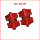2 Pack Folding Magnetic Post Level for Pipe, Post and Beams Leveling | eBay