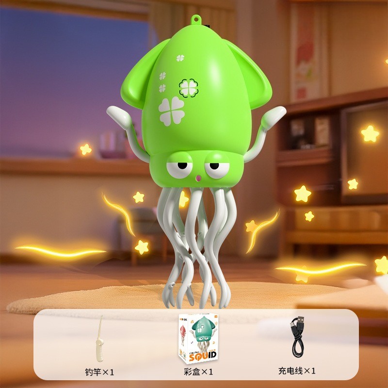 Spooky Dancing Octopus Electric Toy - Halloween Stress Relief, Motion ...