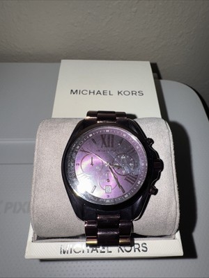 Michael Kors Bradshaw Purple Women's Watch - MK6721 796483452312| eBay