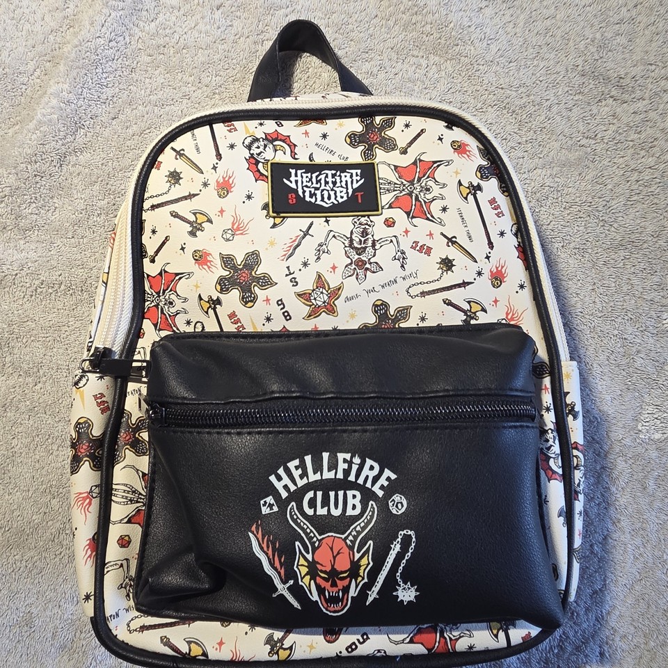 Netflix Stranger Things Hellfire Club Women's 10.5" Mini Backpack ...