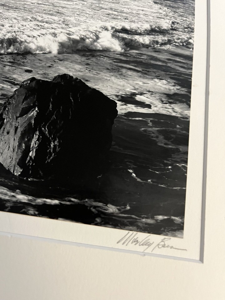 Winter Surf, Garrapata, Sur Coast, 1966 by American photographer Morley ...