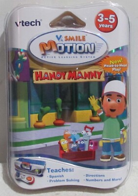 Disney Vtech V-Smile Motion: Handy Manny (Child education item for ages ...