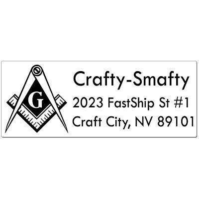 30 Freemason Masonic Temple Personalized Return Address Labels | eBay