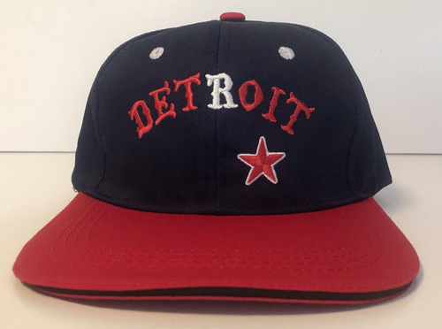New Detroit Tigers Stars Retro Baseball Cap Negro National League Hat ...