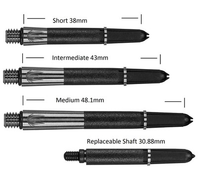 Target Carbon Ti Pro Titanium Dart Stems / Shafts / Tops - Daytona Fire ...