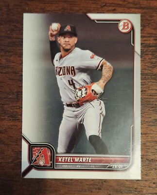 2022 Bowman Baseball # 48 Ketel Marte - Arizona Diamondbacks | eBay