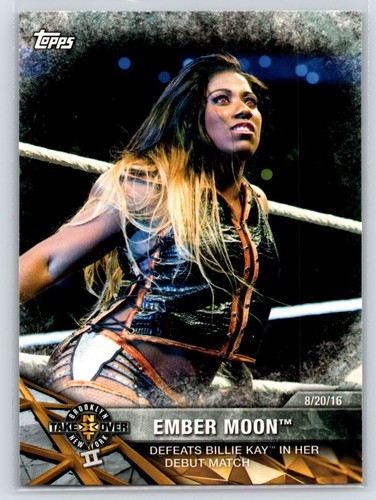 2017 Topps Women's Division WWE #NXT-20 Ember Moon NXT Wrestling Card ...
