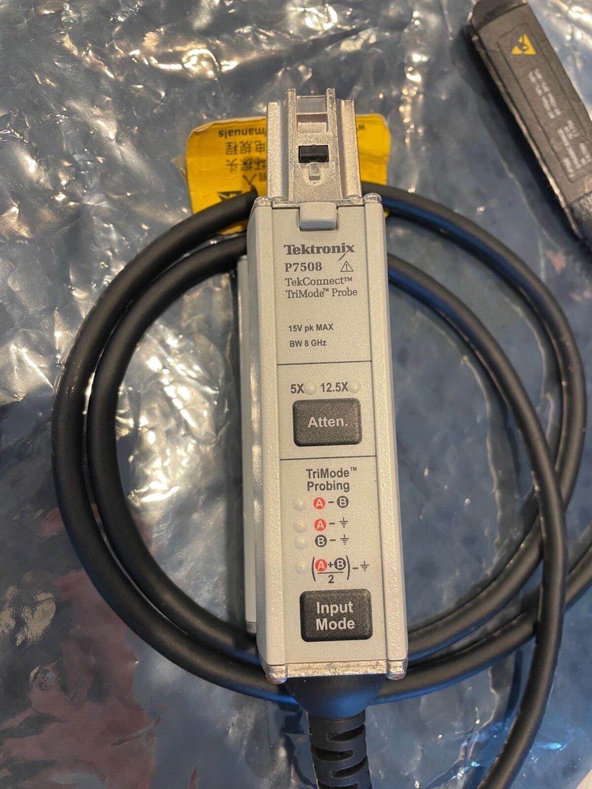 Tektronix P7508 TekConnect Trimode 8ghz Differential Probe SN B011305 ...