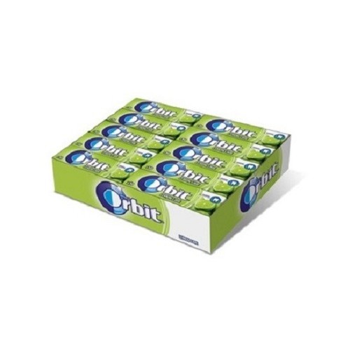 10 x WRIGLEY'S ORBIT Lemon Lime Bubble Gum Sugarfree Chewing Gum 14 g ...