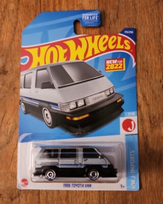 1986 Toyota Van / HW-Imports / Hot Wheels 2022 Gray JDM minivan TRD ...