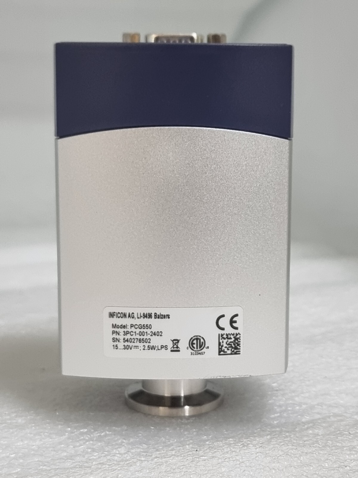 INFICON PCG550 Wide Range Vacuum Gauges P/N 3PC1-001-2402 | eBay