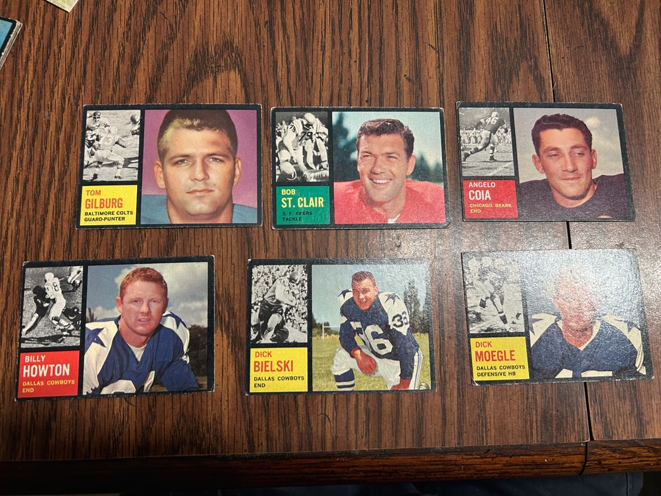 1962 TOPPS FOOTBALL - YOU PICK | eBay