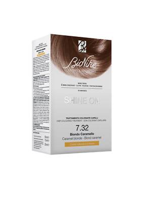 Shine On Trattamento Colorante Capelli Biondo Caramello 7.32 BioNike | eBay