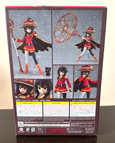 figma Konosuba 3 Megumin Action Figure 125mm Chomusuke MAX FACTORY ...
