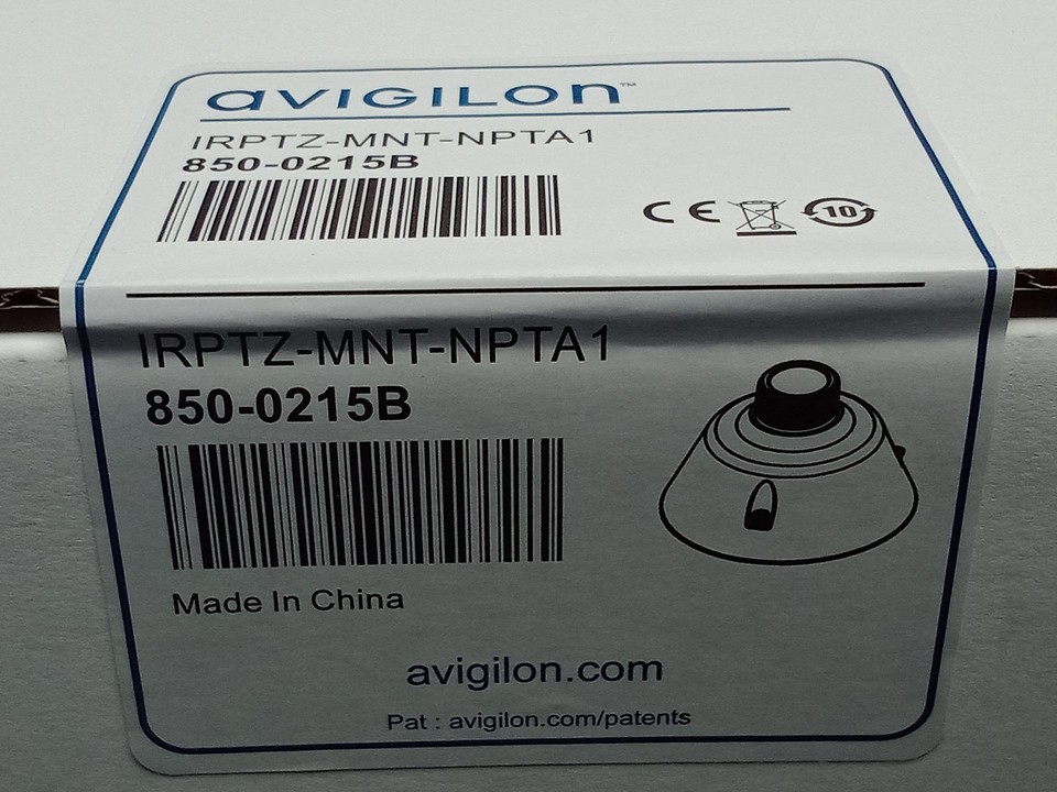 Avigilon Pendant Adapter IRPTZ-MNT-NPTA1 850-0215B | eBay