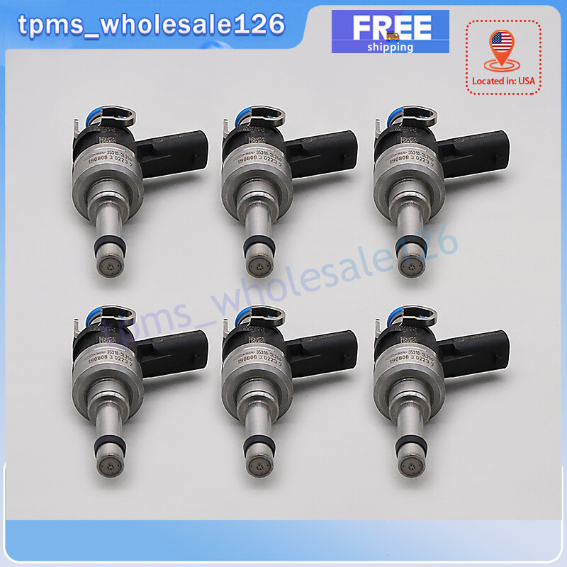6PC Fuel injector For 17-2020 Hyundai Kia Cadenza Sedona Sorento 3.3L ...