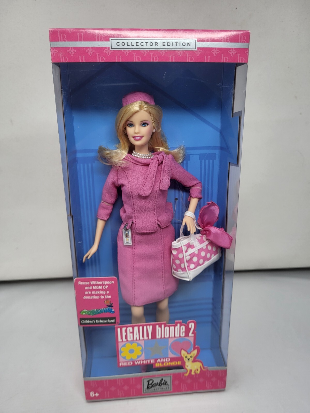 Elle Woods from Legally Blonde 2: Red, White & Blonde 2003 Barbie Doll ...