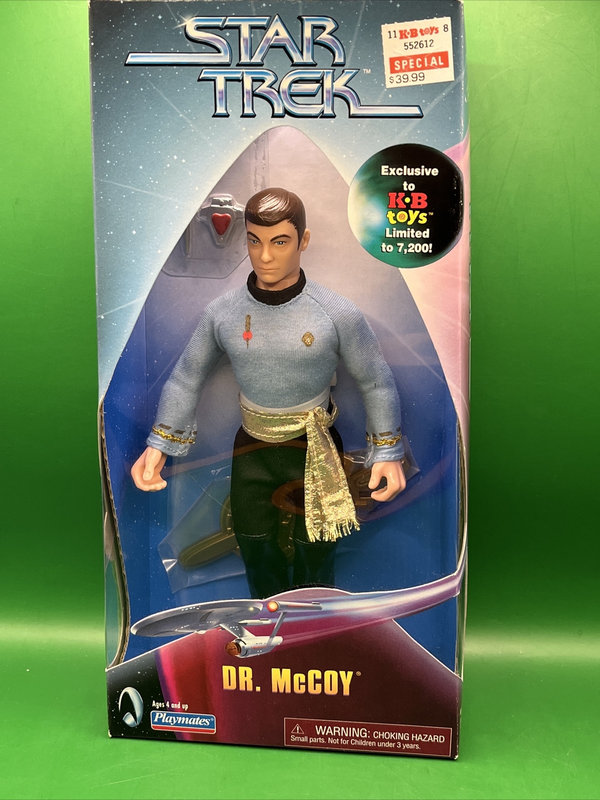 Star Trek Dr. McCoy "Mirror Mirror" Playmates 9" Figure KB Toys Ltd ...