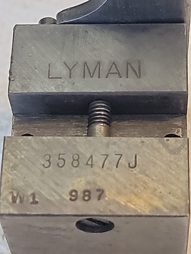 Ideal Lyman 358 477J double Cavity Bullet Mould | eBay