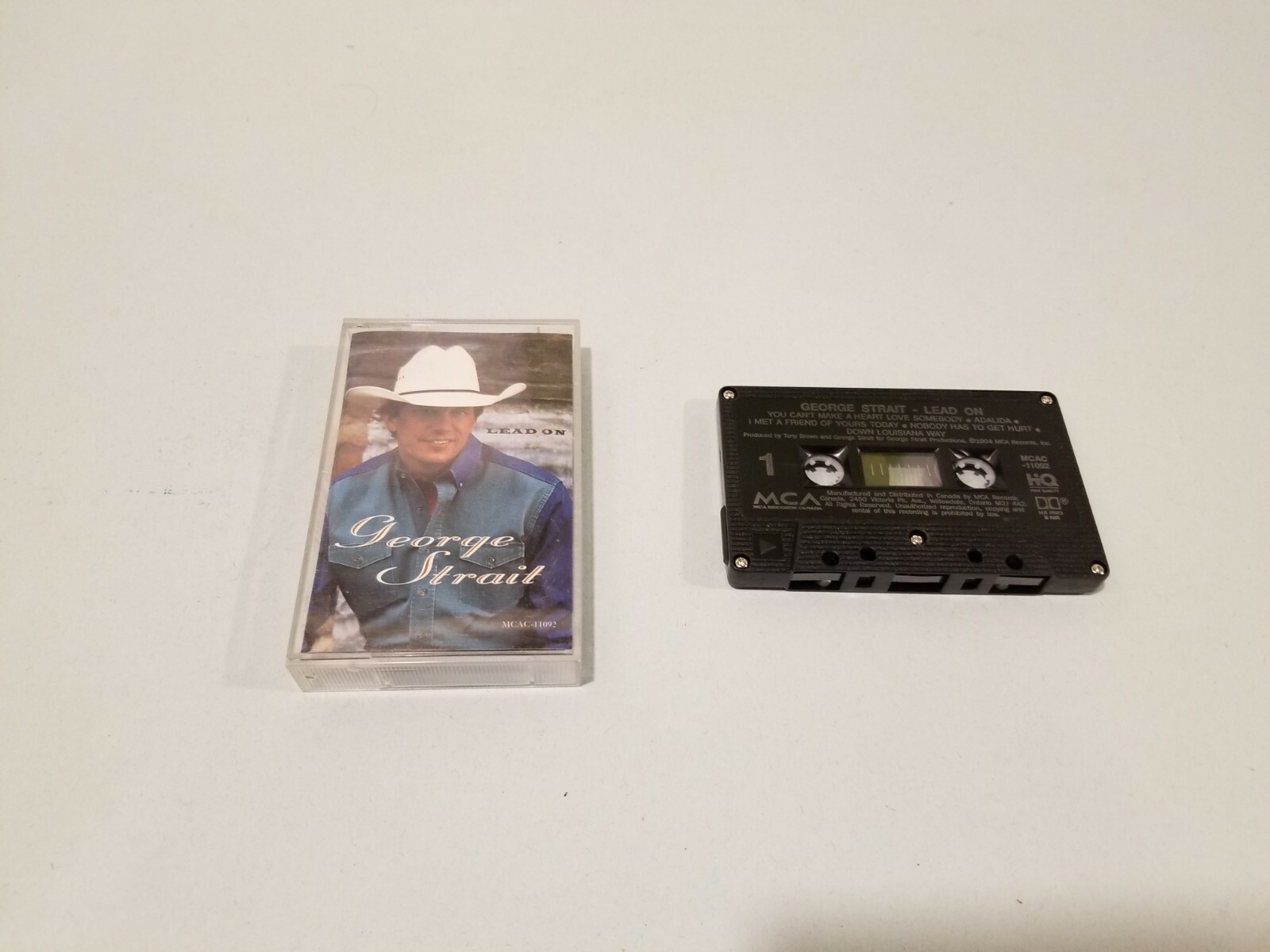 George Strait - Lead On - Cassette Tape | eBay