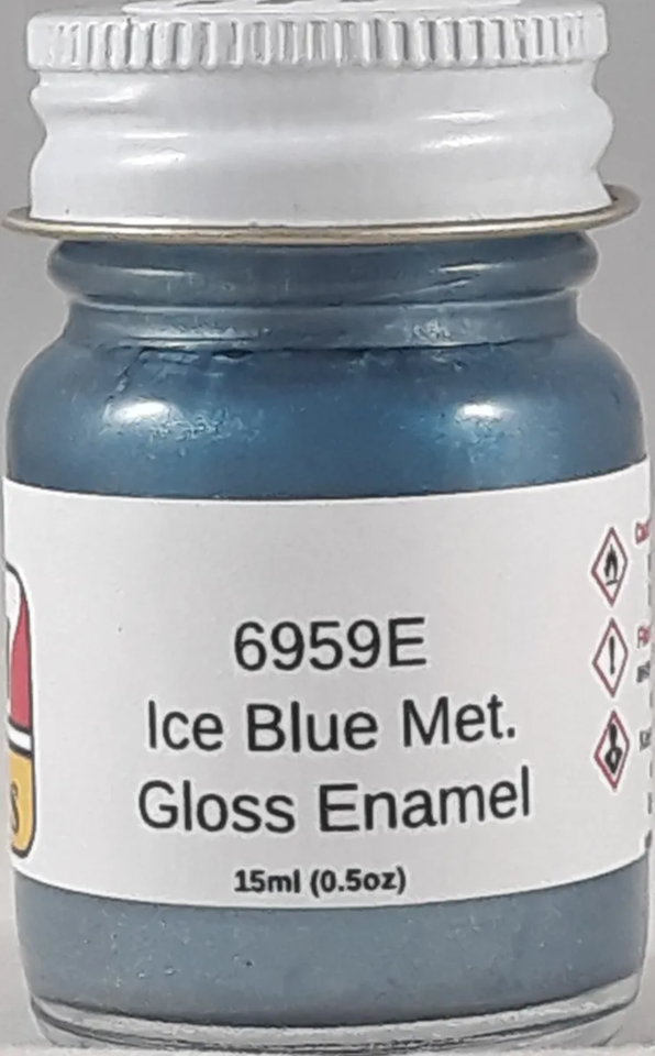 MCW Finishes 6959E Ice Blue Met. Enamel Model Paint for Auto | eBay
