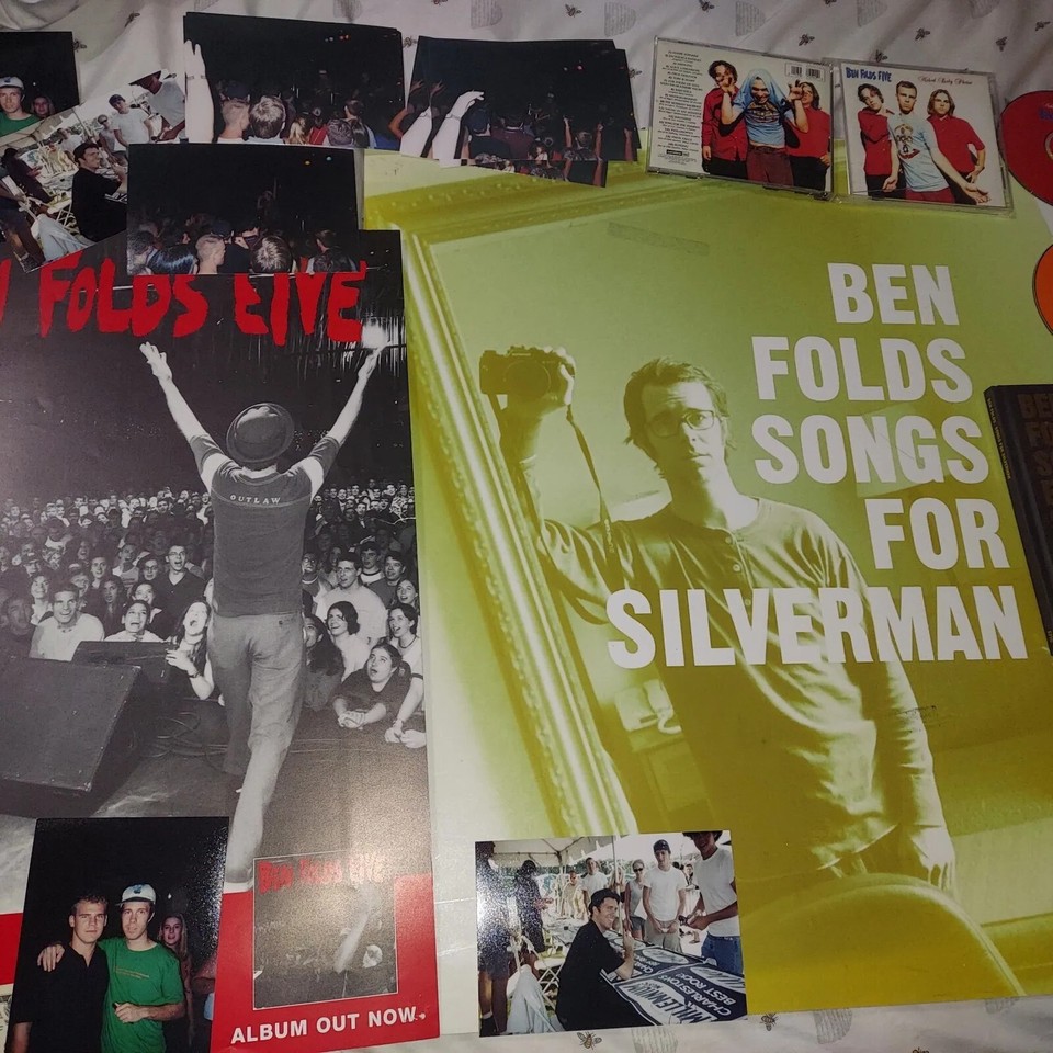 BEN FOLDS Lifetime Collection Signed Buck Posters CDs Pix Magazines ...