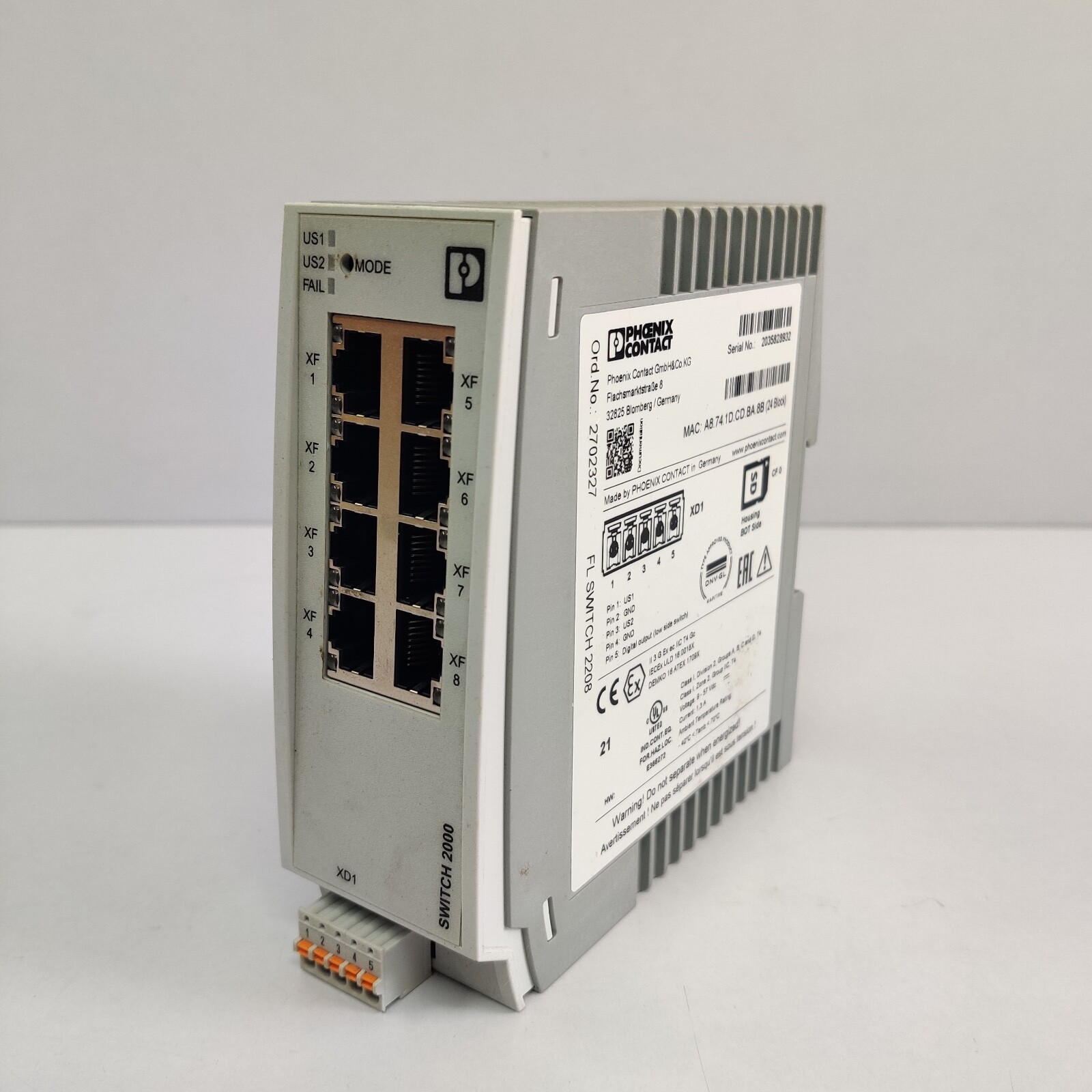 PHOENIX CONTACT FL SWITCH 2208 / FLSWITCH2208 | eBay
