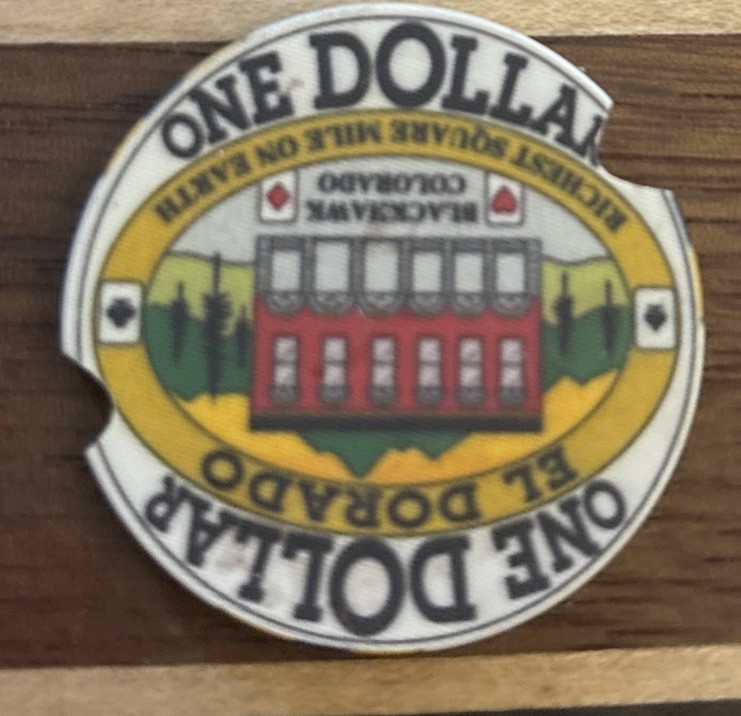 $1 Casino Chip from the El Dorado Casino Black Hawk Colorado | eBay