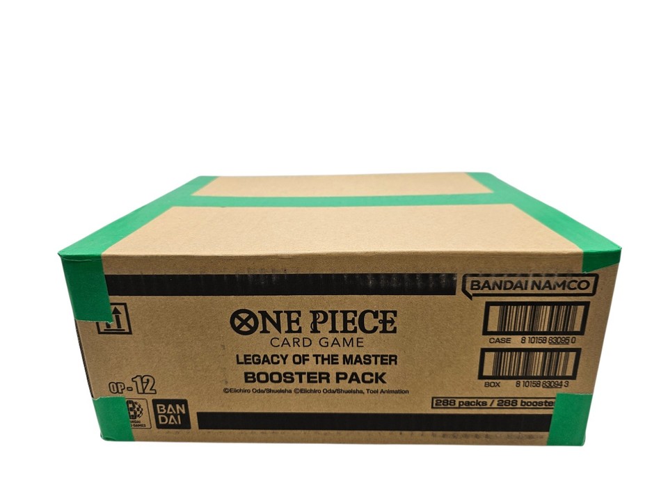 One Piece Card Game - Legacy of the Masters OP12 - Booster Display Case ...