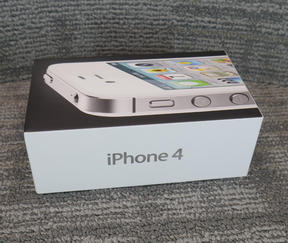 Apple iPhone 4 - Box, Instructions, Stickers, Inserts Only | no phone | eBay