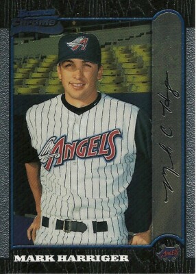 1999 Bowman Chrome Mark Harriger 367 Angels | eBay