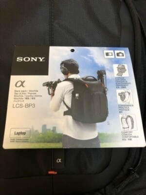 Sony LCS-BP3 Backpack For DSLRS/NEX Cameras JAPAN NEW w/Tracking Free ...