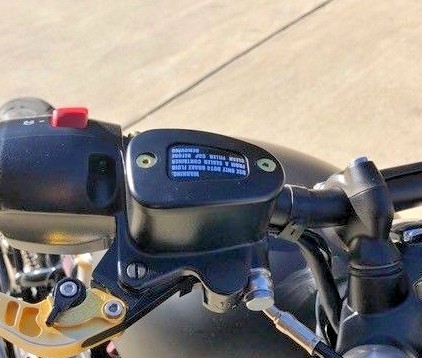 Triumph Bonneville BRASS handlebar bolt kit T100 T120 thruxton cafe ...