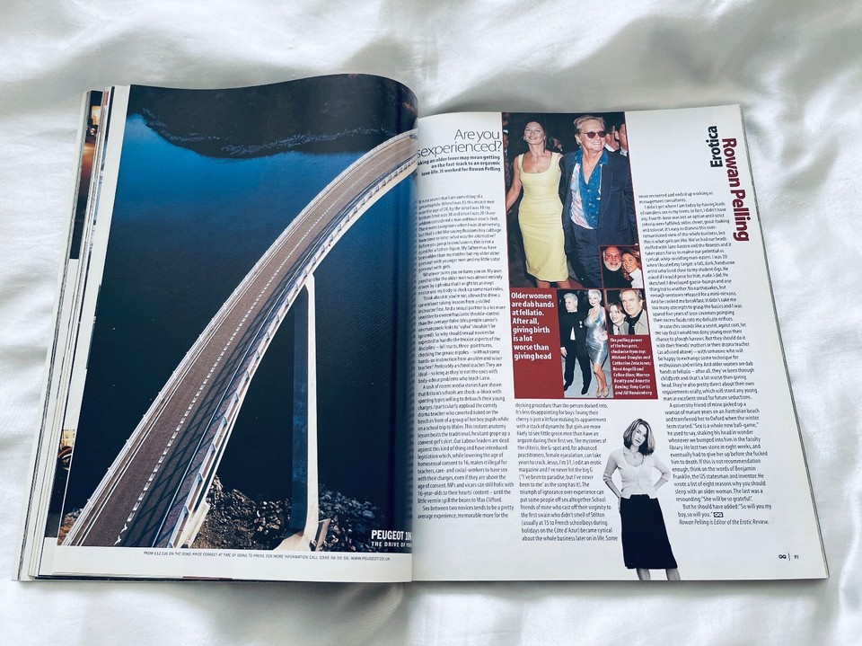 Vintage British GQ magazine NAOMI CAMPBELL cover April 2000 IVANKA ...