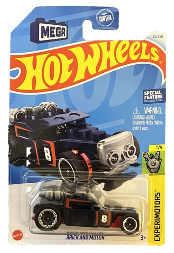 Hot Wheels Brick & Motor Blue Experimotors – Mattel (Sealed) | eBay